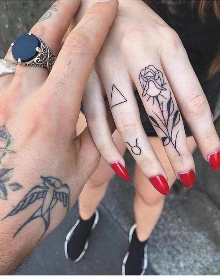 Finger Tattoo Design - Best 26 Ideas - Top Beauty Magazines