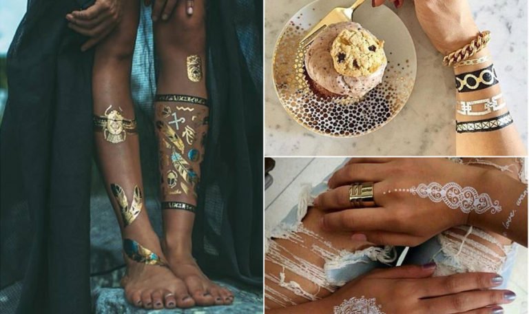Metallic Tattoo Designs - Top Beauty Magazines