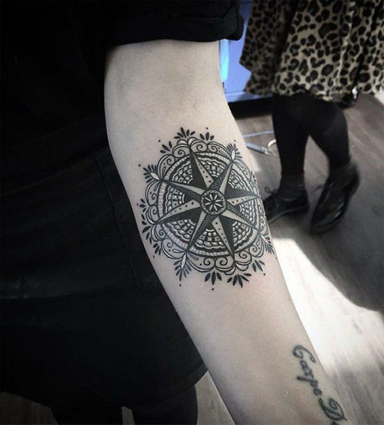 Compass Tattoo Designs - 25 Ideas - Top Beauty Magazines