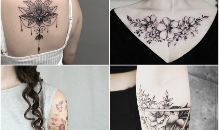 15 Beautiful Flower Tattoo Design Ideas - Top Beauty Magazines