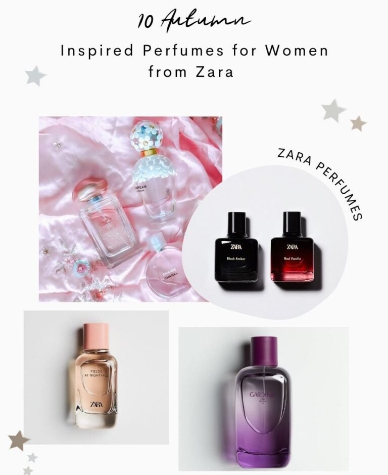 10 Autumn-inspired Perfumes for Women from Zara - Top Beauty Magazines