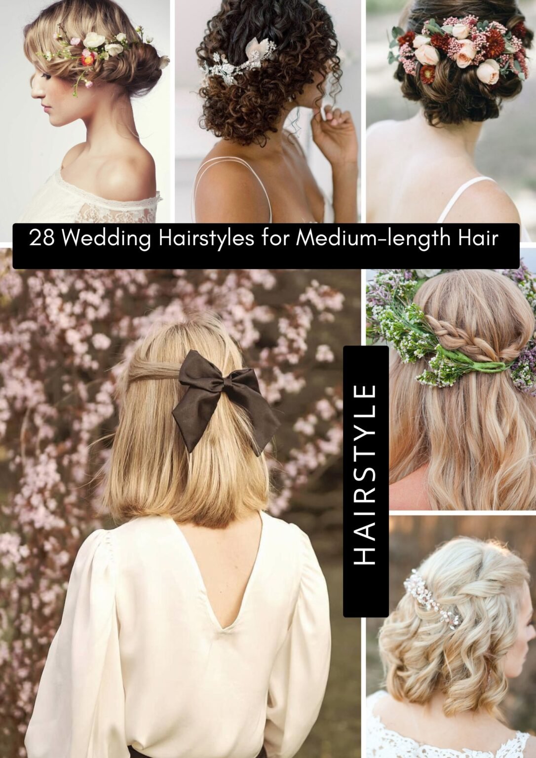 Breathtaking Wedding Hairstyles for Medium Hair: 60 Ideas - Top Beauty ...