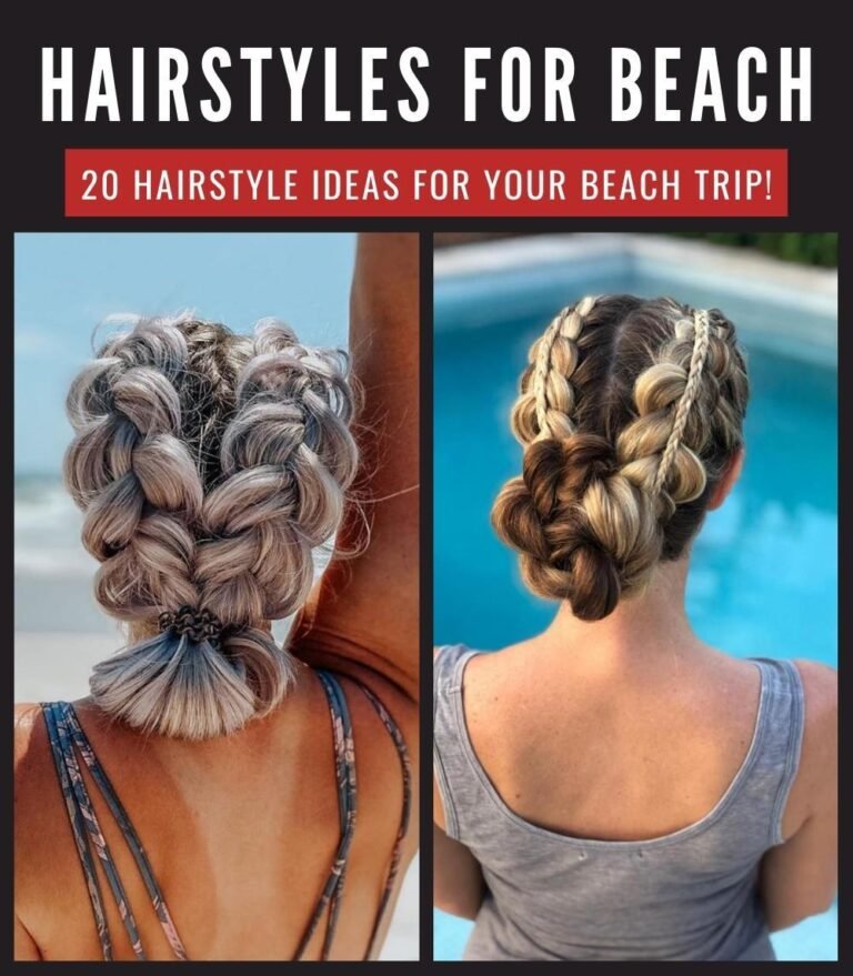 20 Hairstyle Ideas for Your Beach Trip! - Top Beauty Magazines