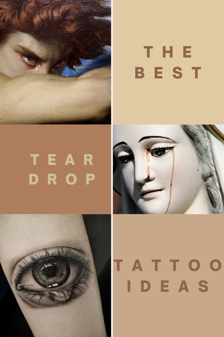 Teardrop Tattoo Ideas - Famous Designs - Top Beauty Magazines