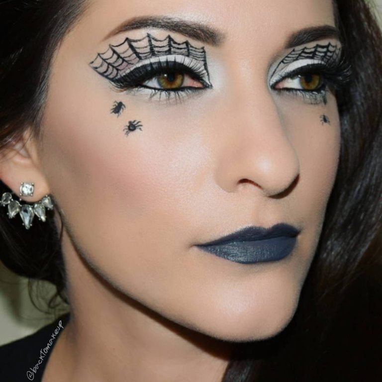 29 Spider Makeup Ideas for Halloween 2023 - Top Beauty Magazines
