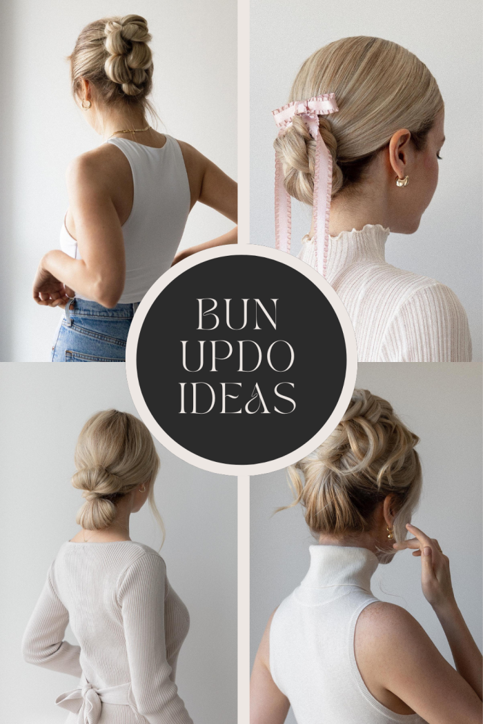 Bun Updo Ideas - 21 Amazing Styling Ideas For Adorable look