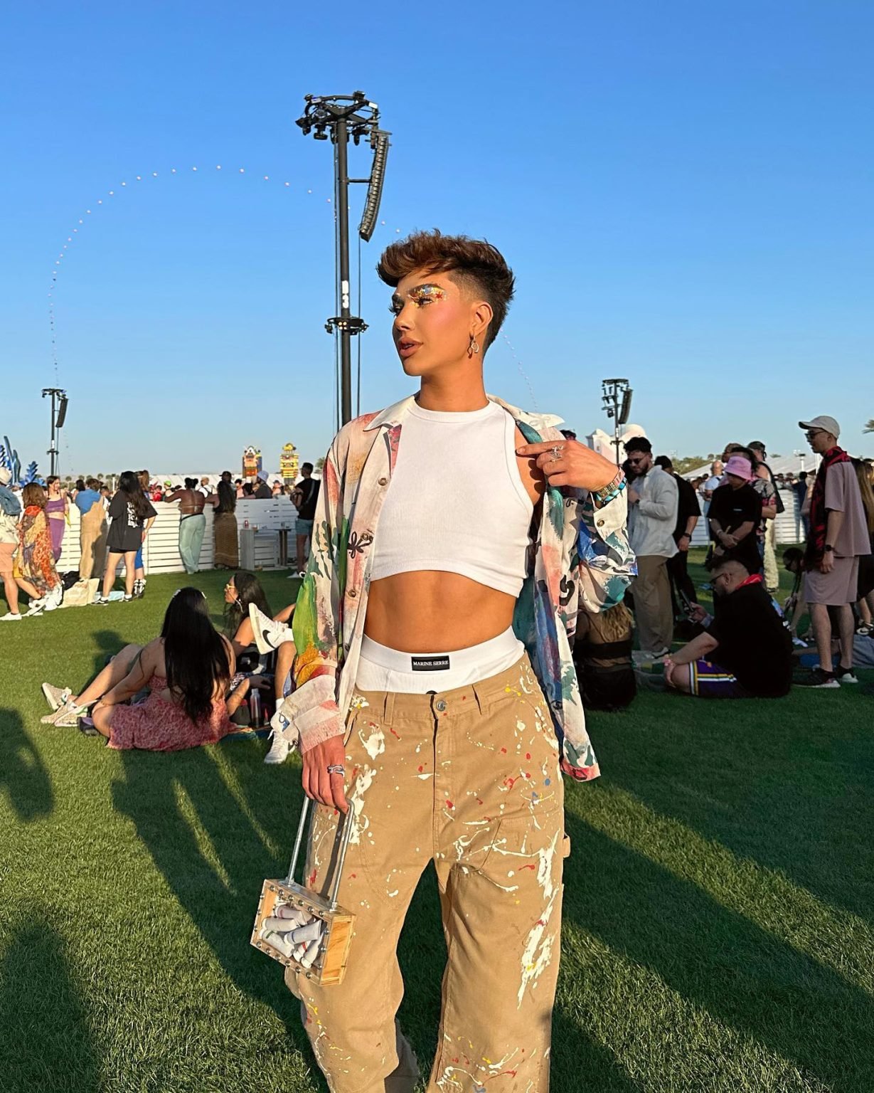 James Charles Coachella Outfit - Iconic 17 Fashionable Looks